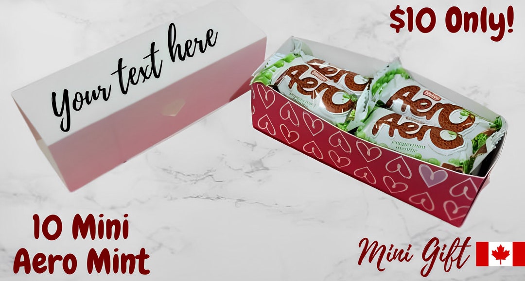 MINI GIFT Pack of Aero Mint Chocolate, Great Add on Gift, Valentines ...
