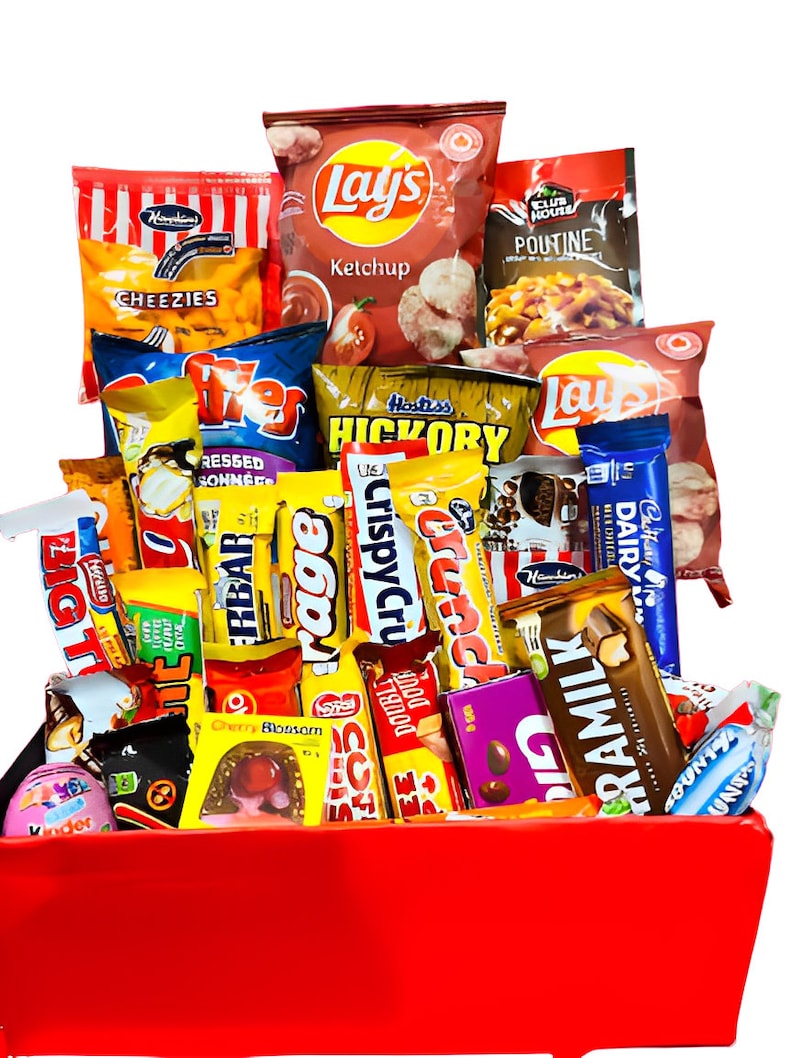 Mega Size Snack Box, Father's Day Gift Box, Popular Canadian Snacks ...