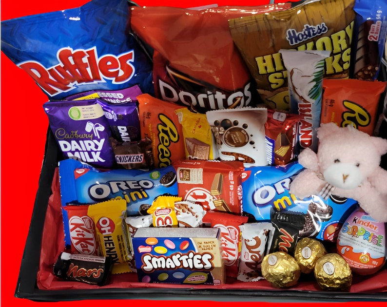 Delicious Canadian Snack Box, Easter Gift for Him, Chocolate Box ...