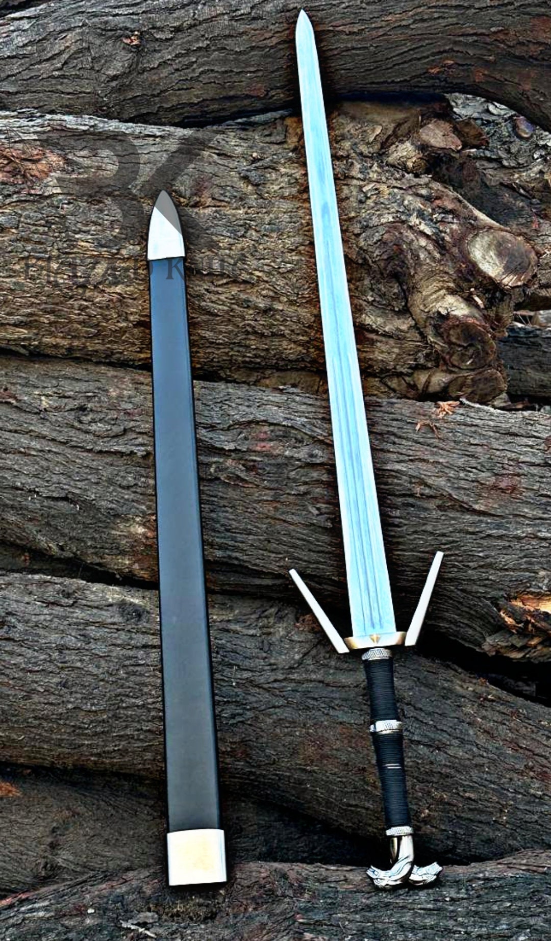 Monogram Sword, Custom Sword, Personalized Sword, Engraved Sword, 46 ...