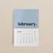 2025 Minimalist Wall Calendar: Modern Monthly Planner - Etsy