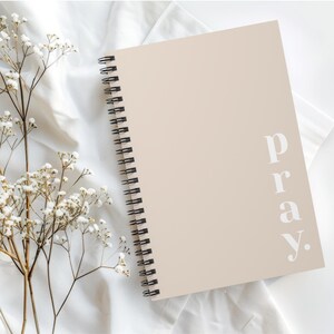 Christian Prayer Journal: Spiritual Reflection Notebook - Etsy