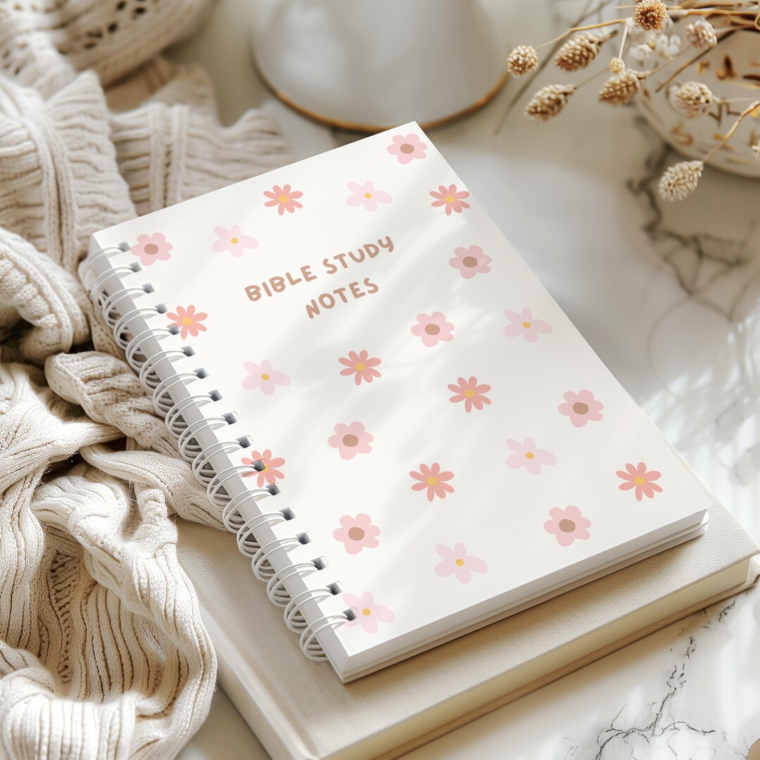 Bible Study Notebook, Christian Prayer Journal, Bible Study Journal ...