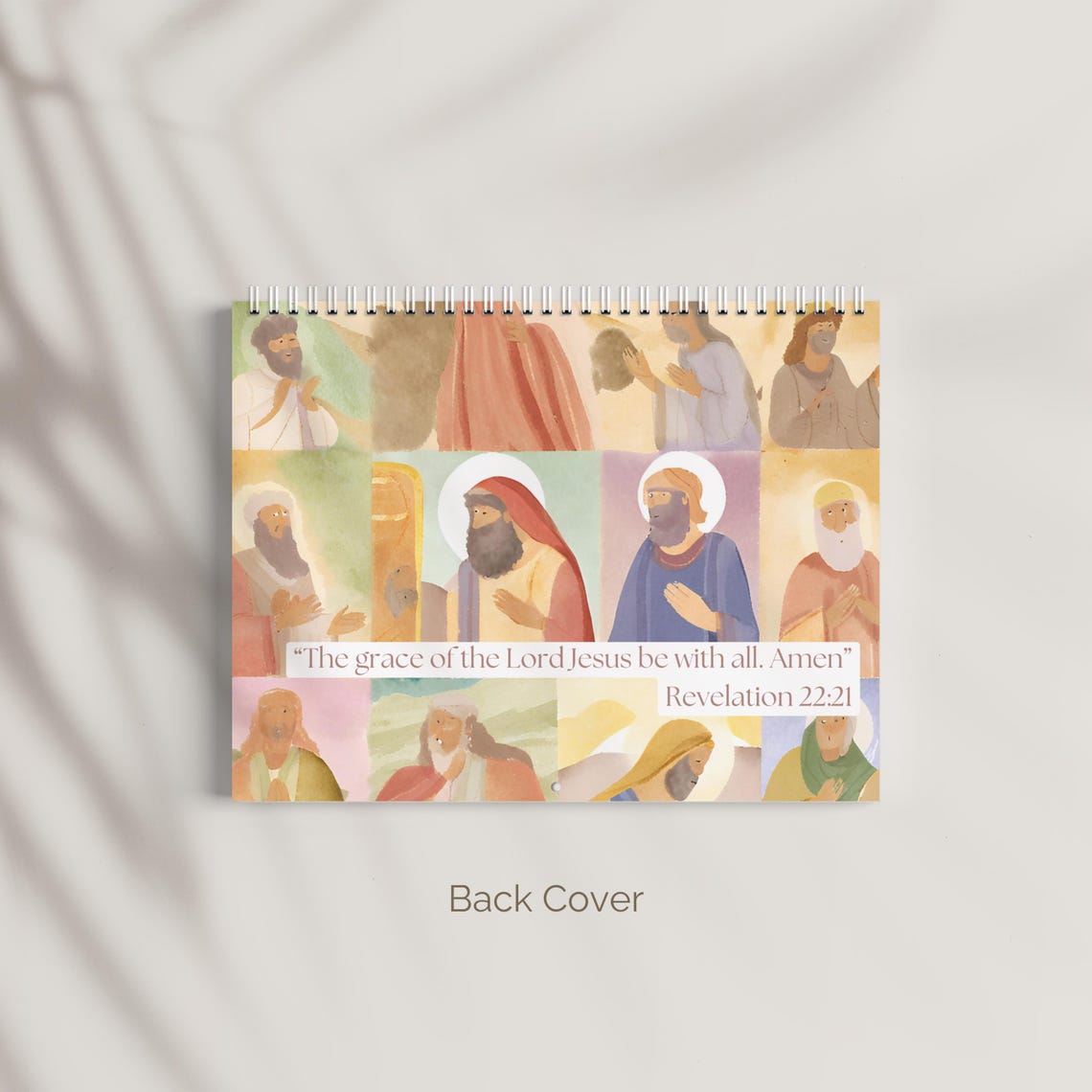 Christian 2025 Wall Calendar, Watercolour Christian Art - Wall Calendar ...