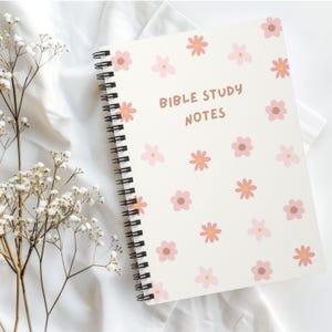 Bible Study Notebook, Christian Prayer Journal, Bible Study Journal ...