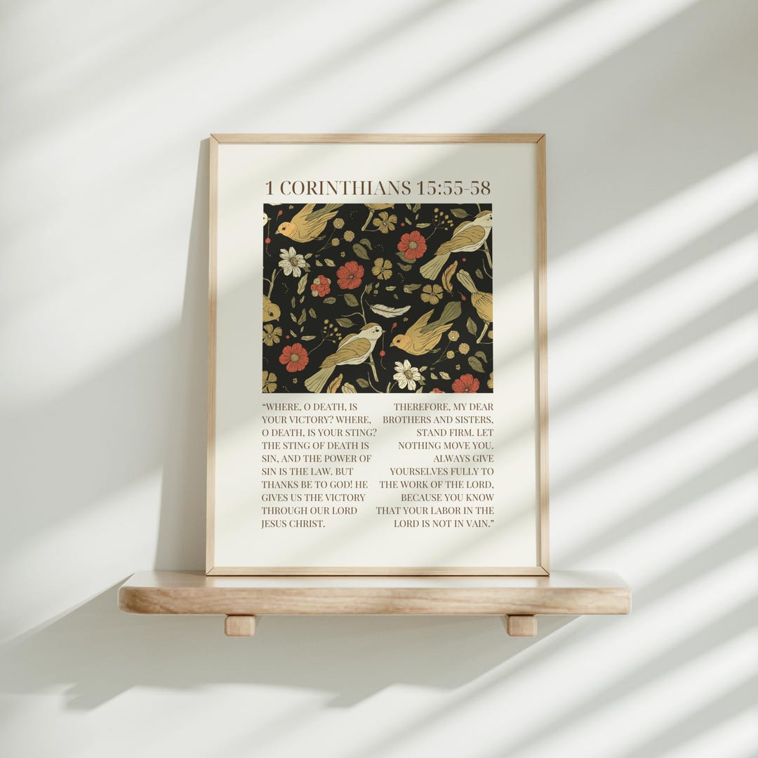 Christian Wall Art, Bible Verse Wall Art, 1 Corinthians Wall Art ...