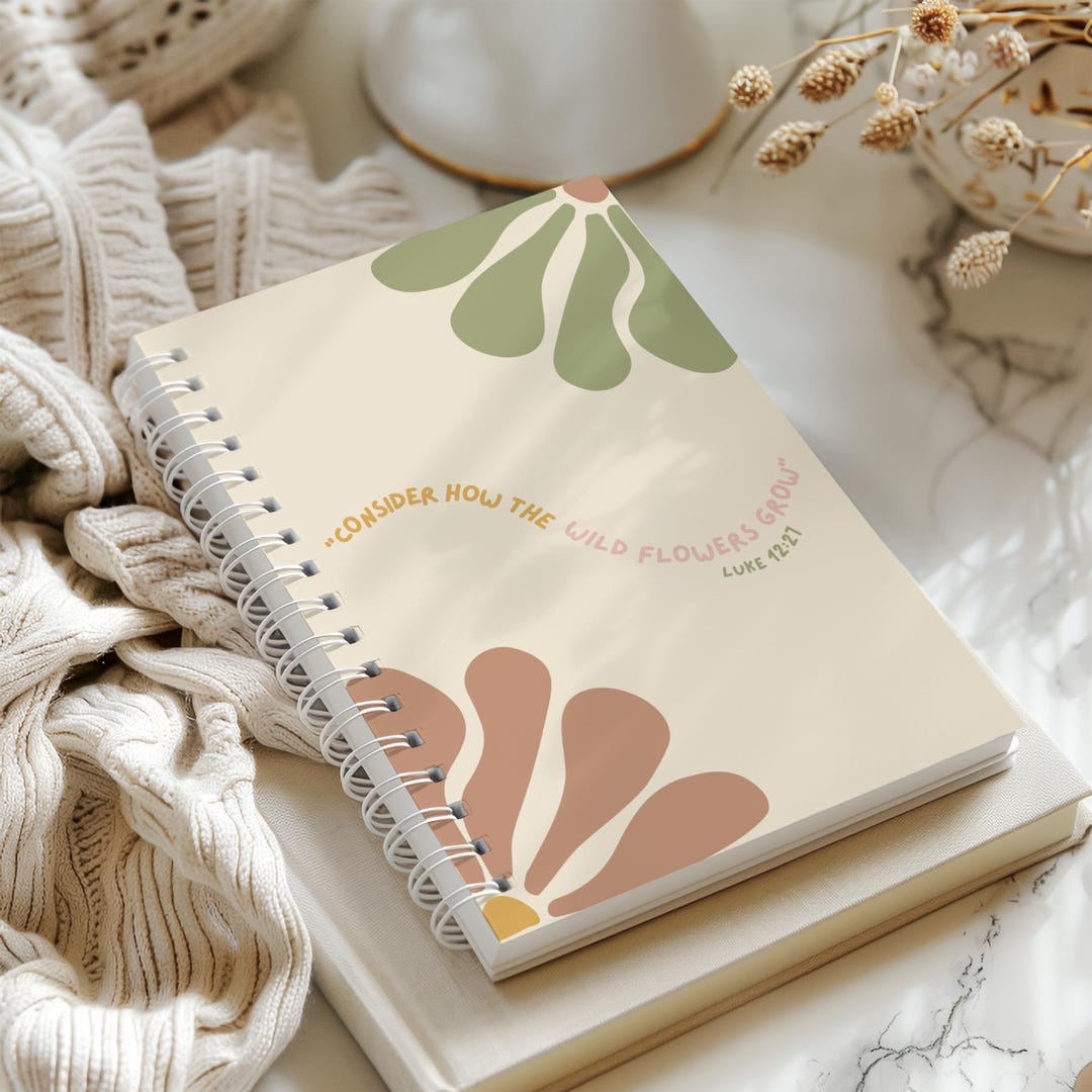 Christian Prayer Journal, Bible Study Journal, Devotional Notebook ...