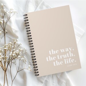 Christian Prayer Journal: Spiritual Reflection Notebook - Etsy