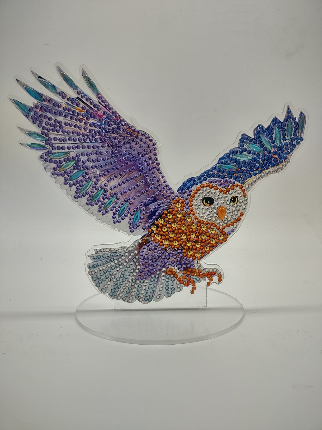 Colorful Soaring Eagle Tabletop Decor - Etsy