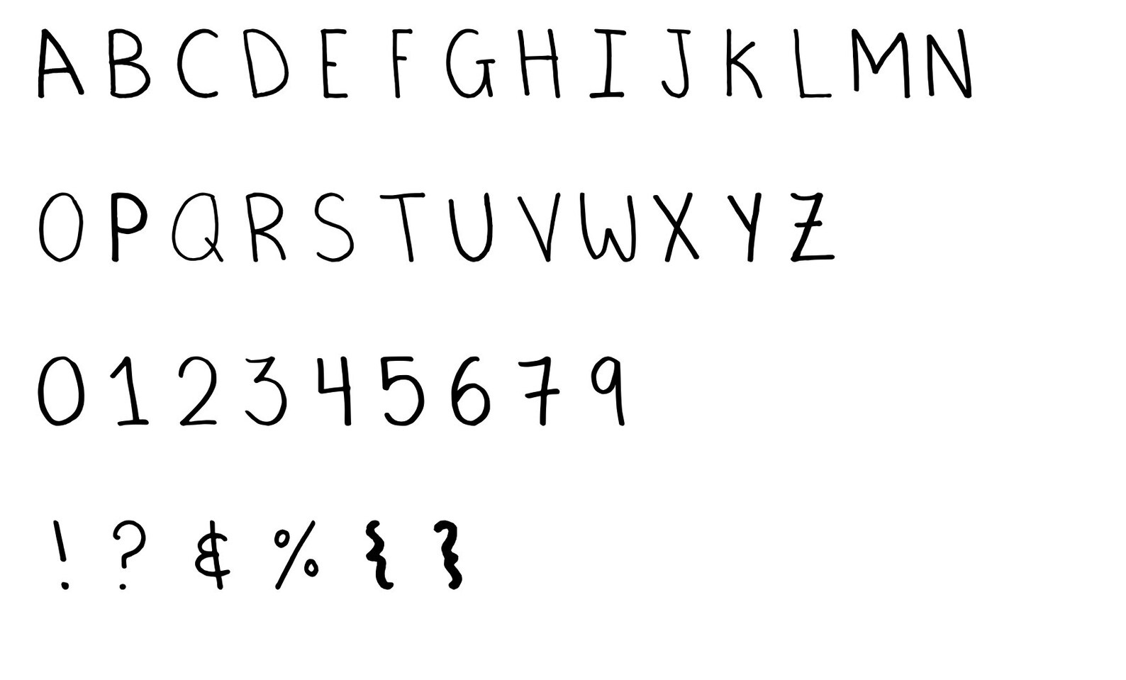 Handwriting Font SVG and TTF Files - Etsy