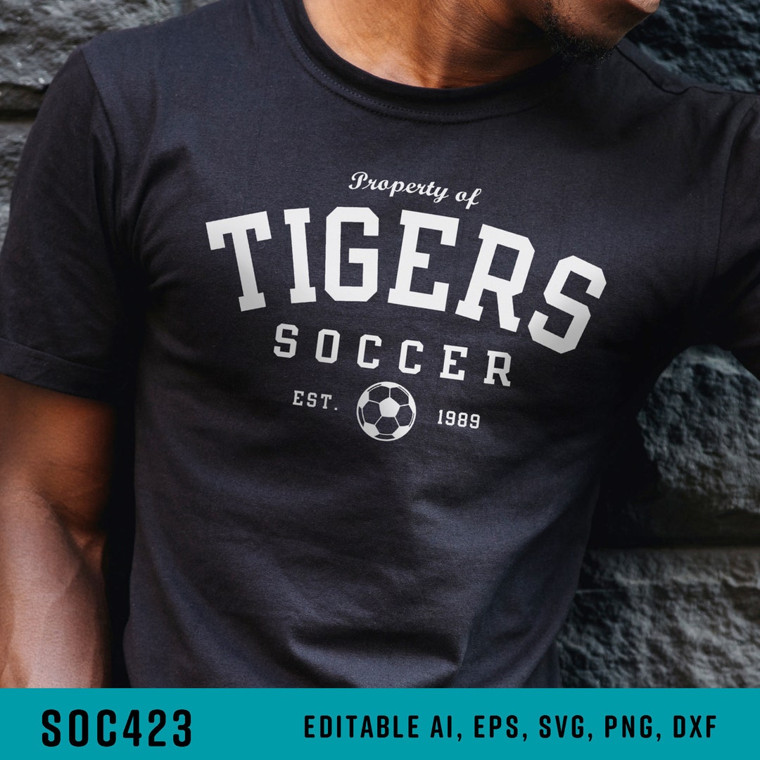 SVG Soccer Team Graphic, Editable Ai, Eps, Svg, Dxf, Edit Your Team ...