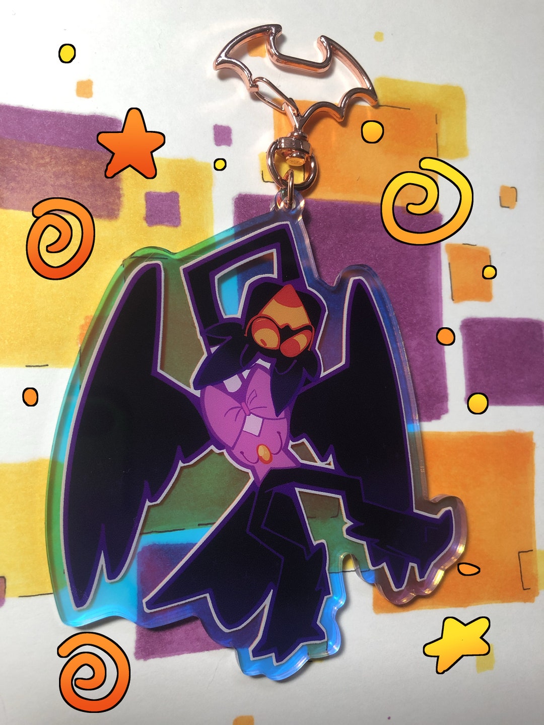 Billie Bust up Barnaby Keychain - Etsy