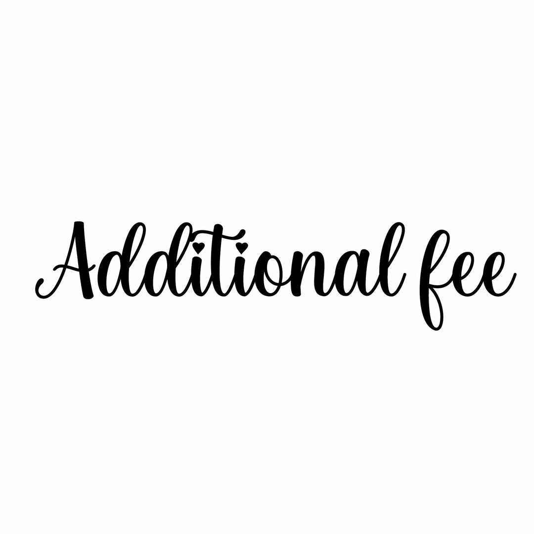 Additional Fee 15 - Etsy