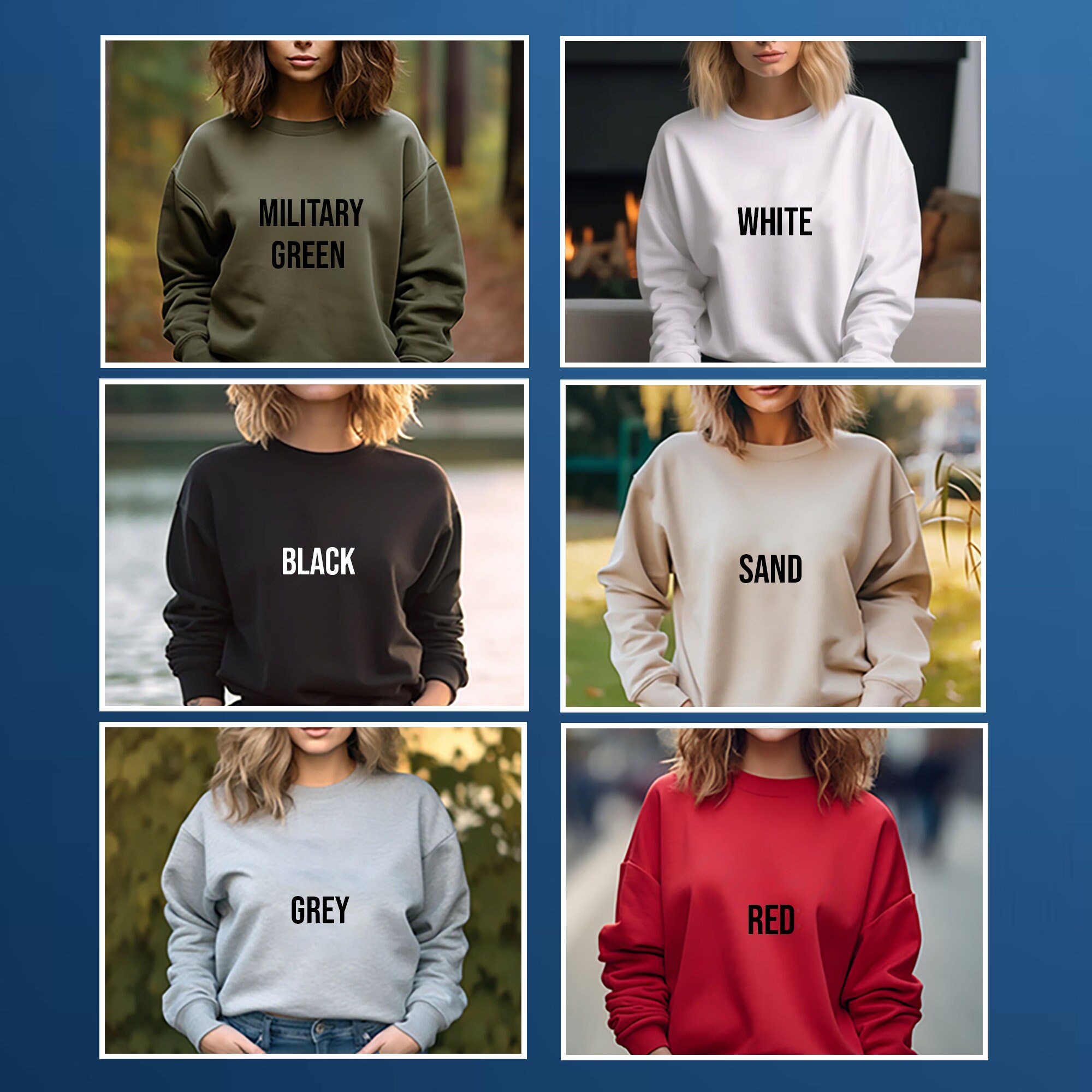 Custom Embroidered Sweatshirt Custom Embroidered Hoodie Custom Photo ...