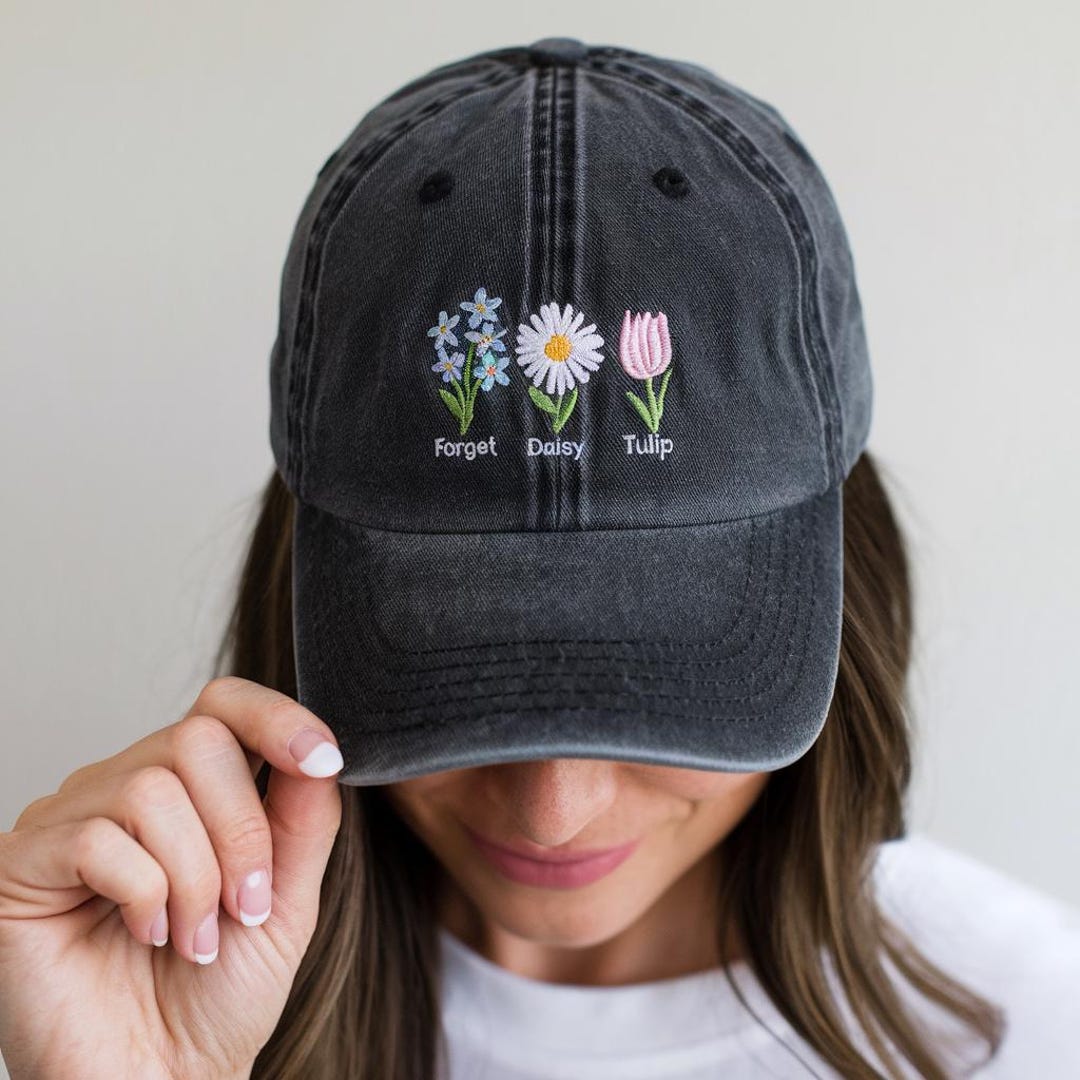 Embroidered Floral Fdt Baseball Hat, Impeach President Dad Hat, Subtle ...