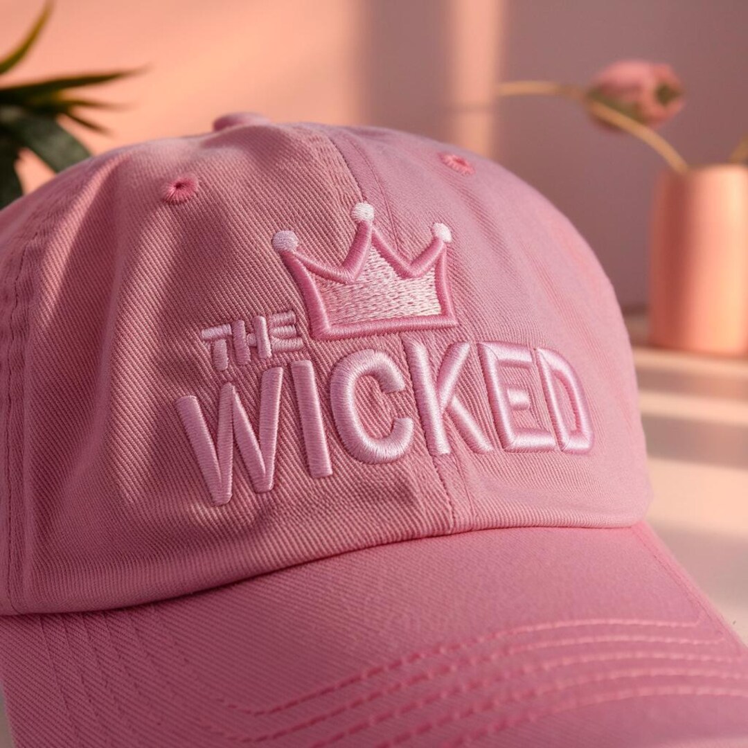 The Wicked Embroidered Hat, Wicked Change for Good Embroidered Baseball ...