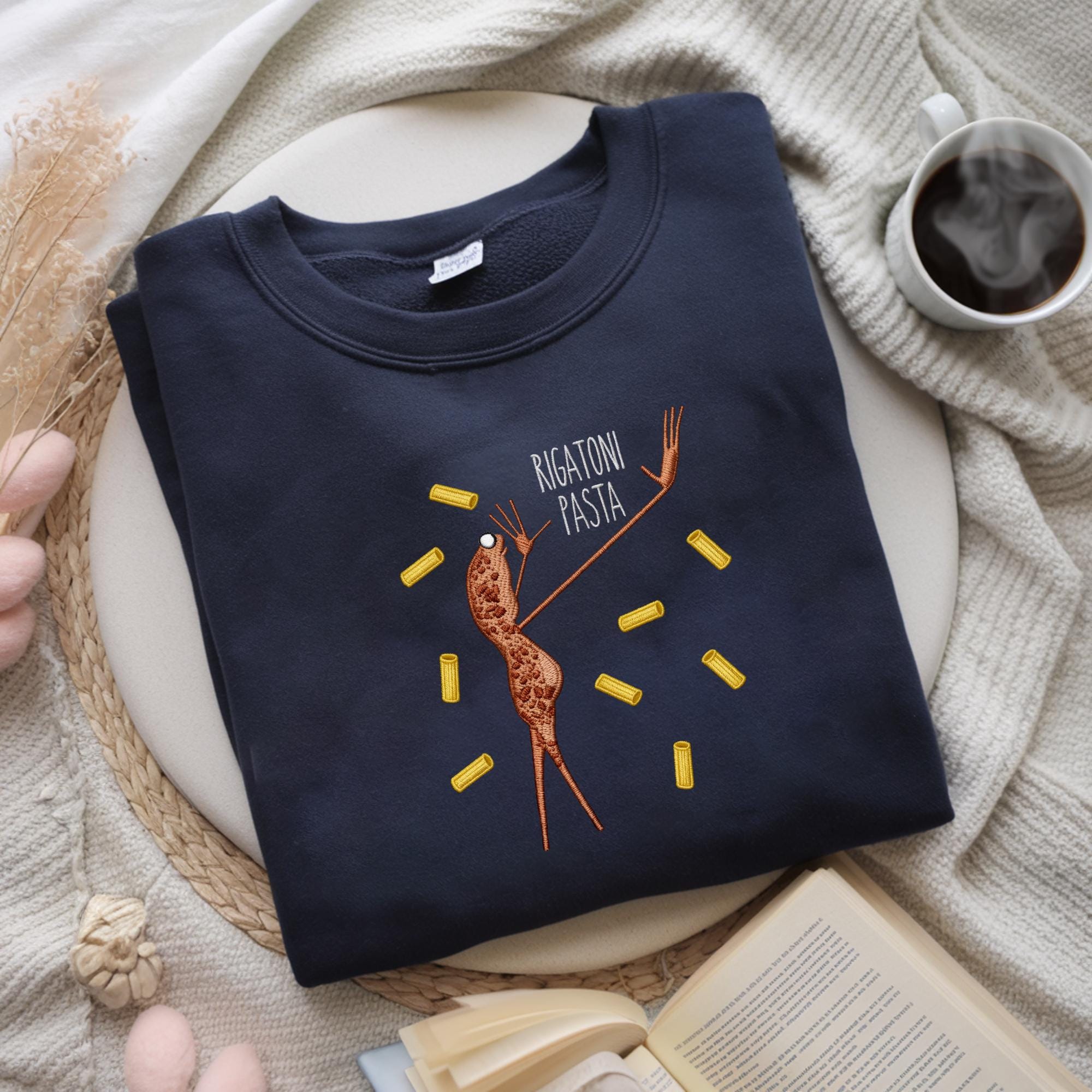 Embroidered Marcus the Worm Rigatoni Pasta Shirt, Im Looking for Jimbo ...