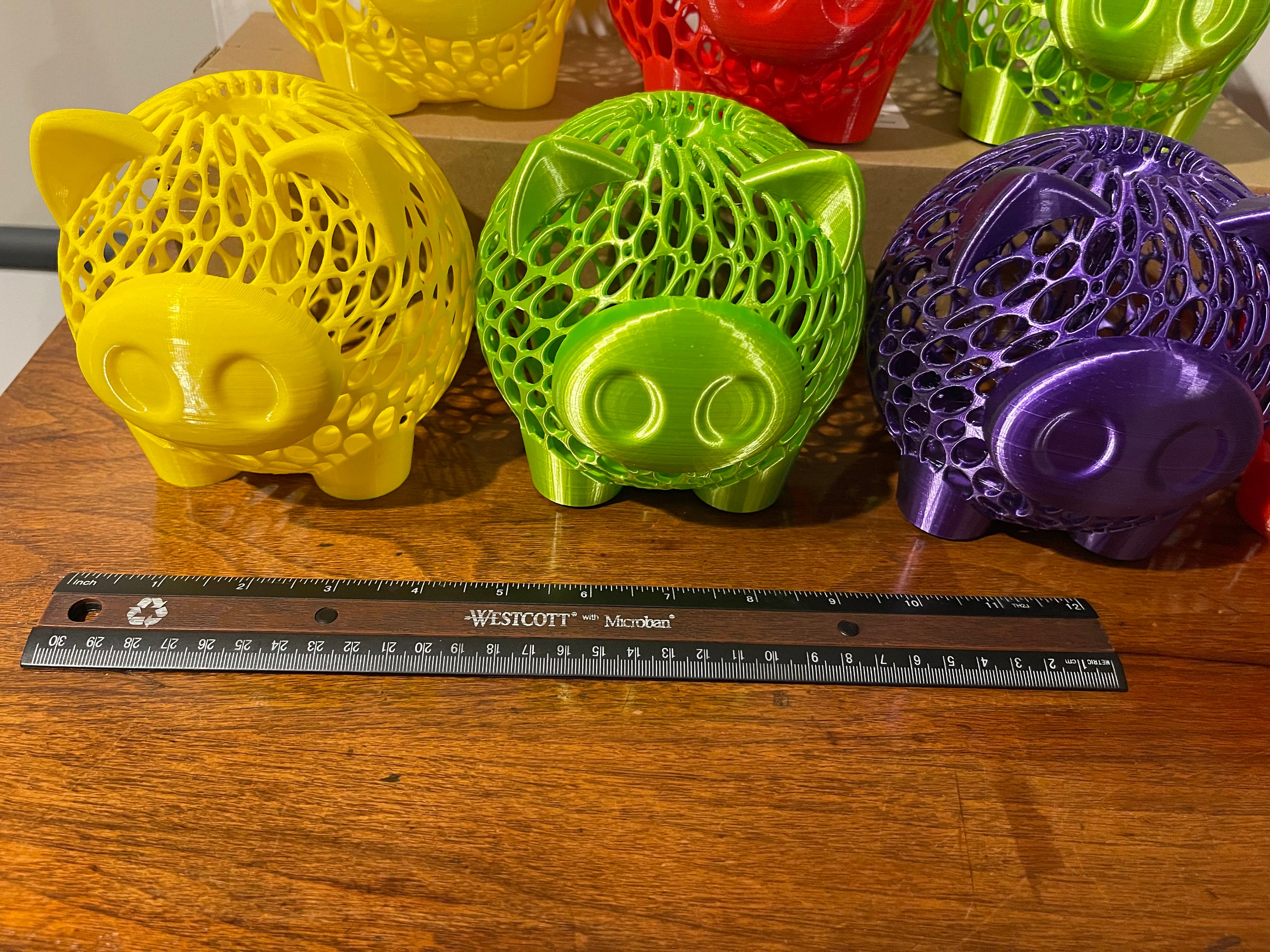 3D Printed Piggy Banks / Various Colors Available / Custom - Etsy