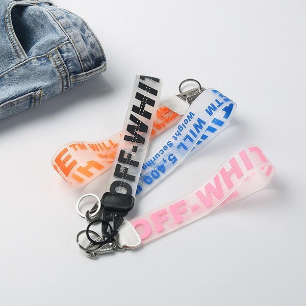 Off White Lanyard - Etsy