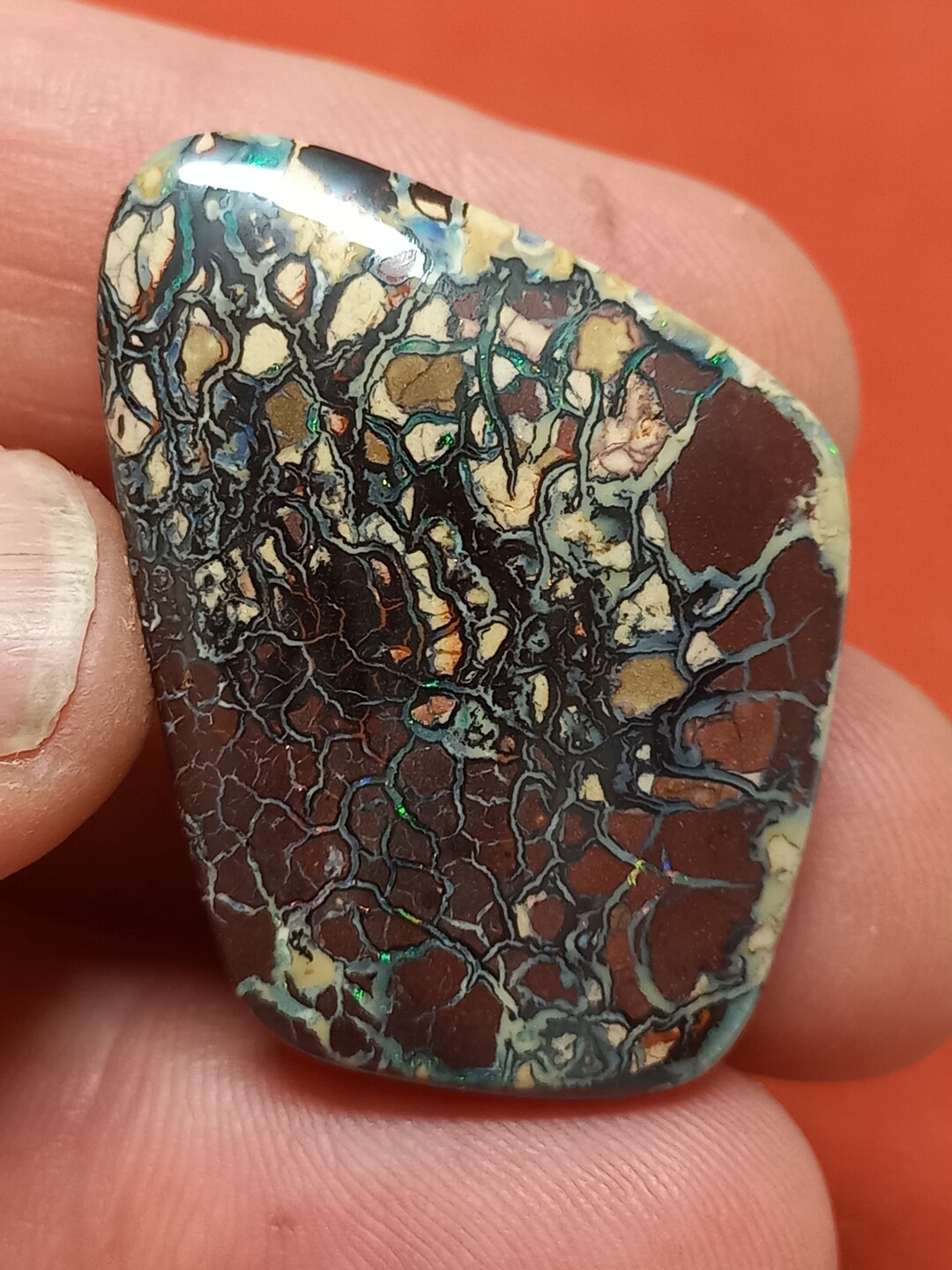 61.45 Ct Yowah Nut Opal With Nice Pattern - Etsy