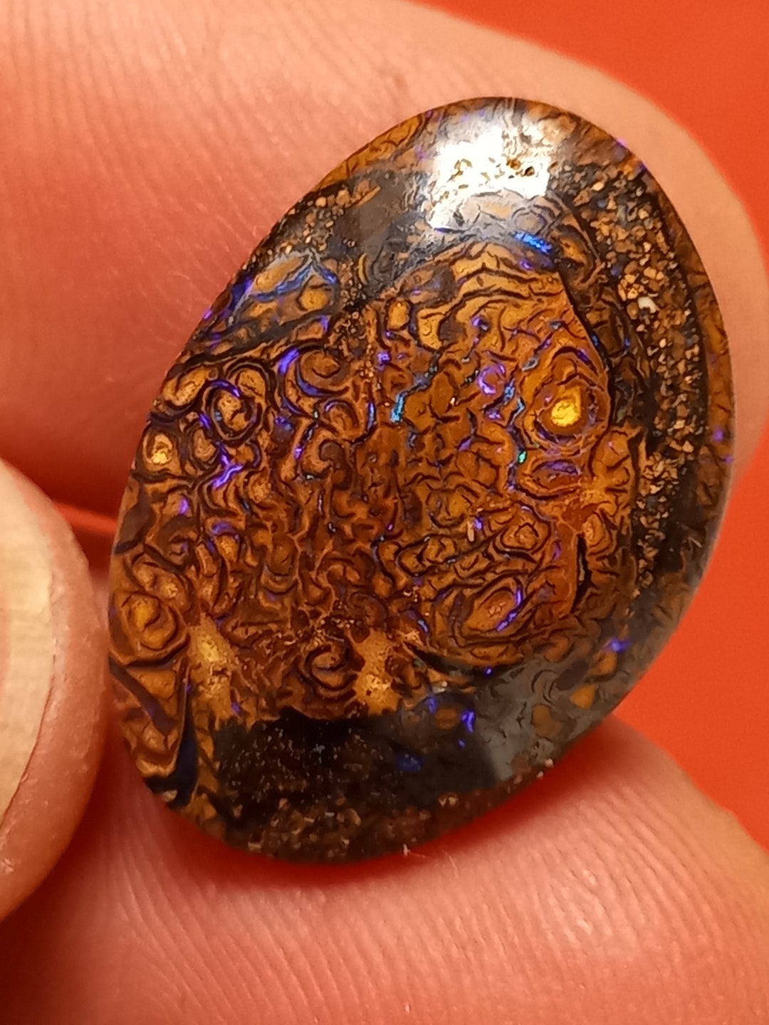 17.80 Ct Yowah Nut Opal Cut Stone - Etsy