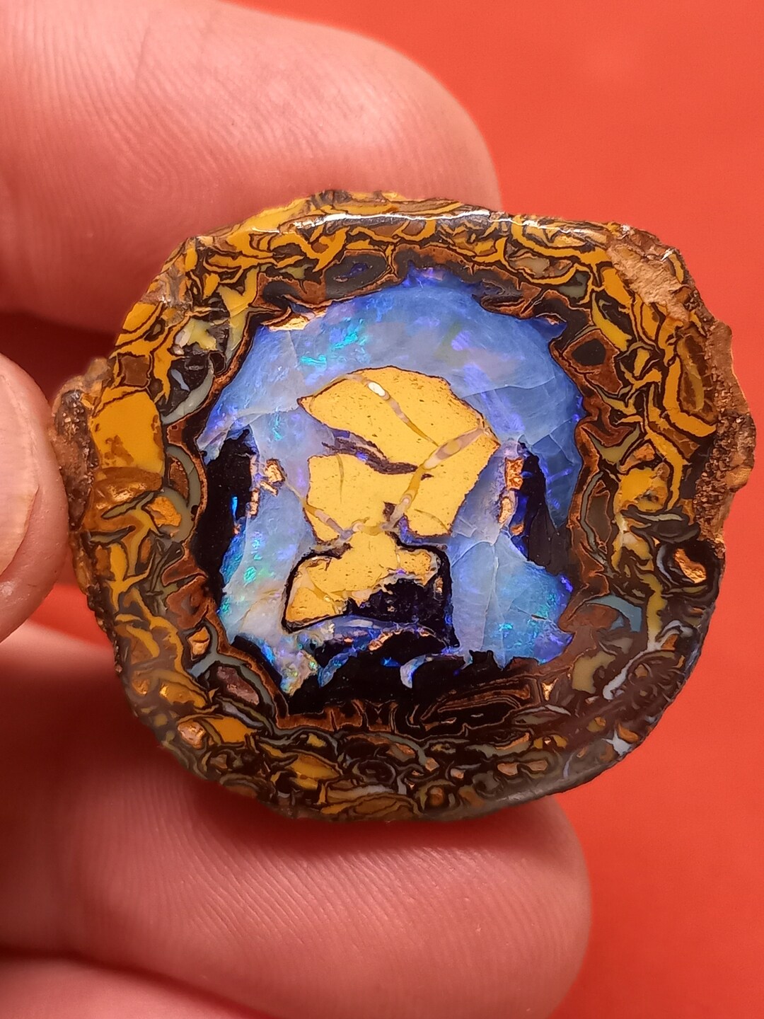 104.70 Ct Yowah Nut Opal balancing Rock Picture - Etsy