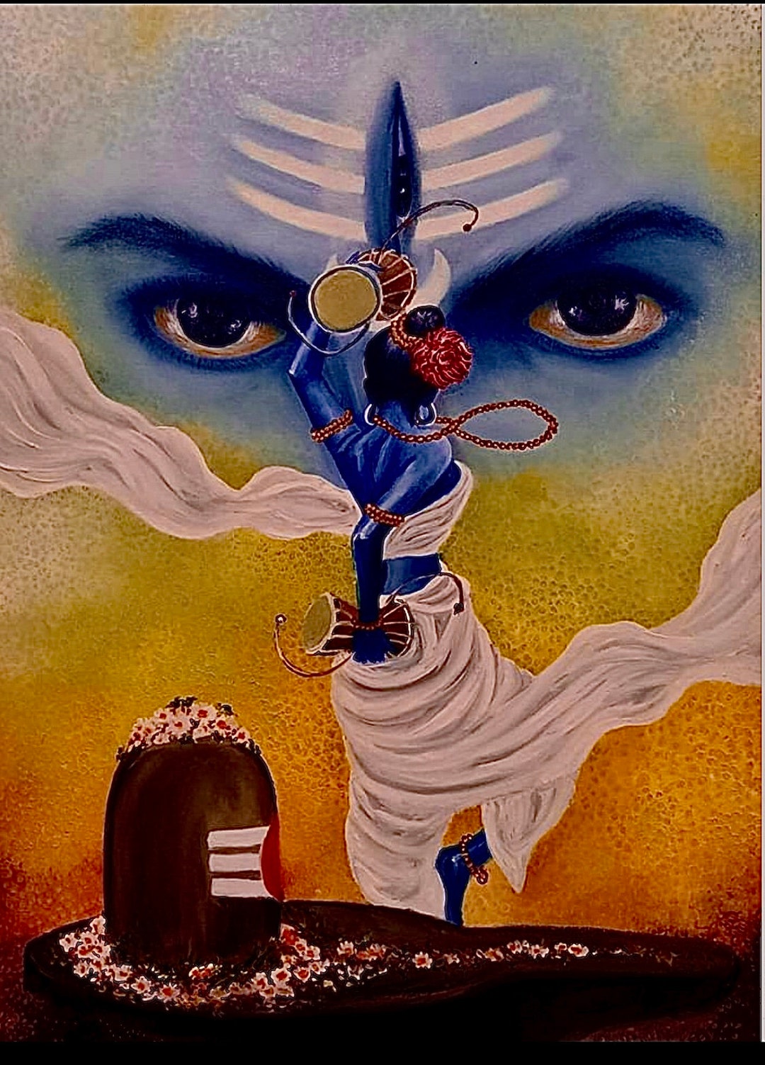 Portrait of Lord Krishna - Etsy