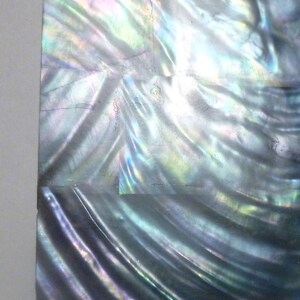 BLACK Mother of Pearl Shell Inlay/overlay Genuine Shell Flat Sheet - Etsy