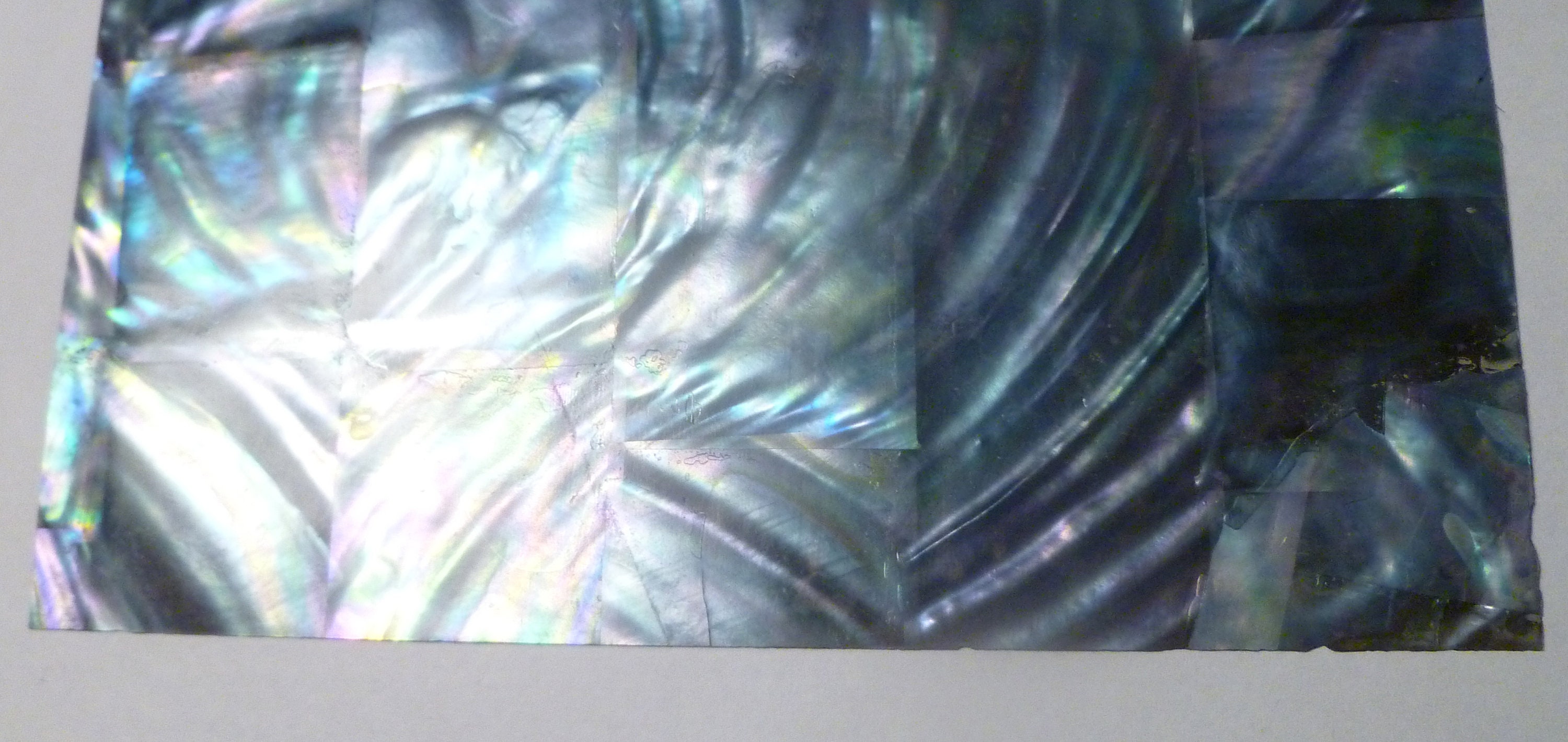 BLACK Mother of Pearl Shell Inlay/overlay Genuine Shell Flat Sheet - Etsy