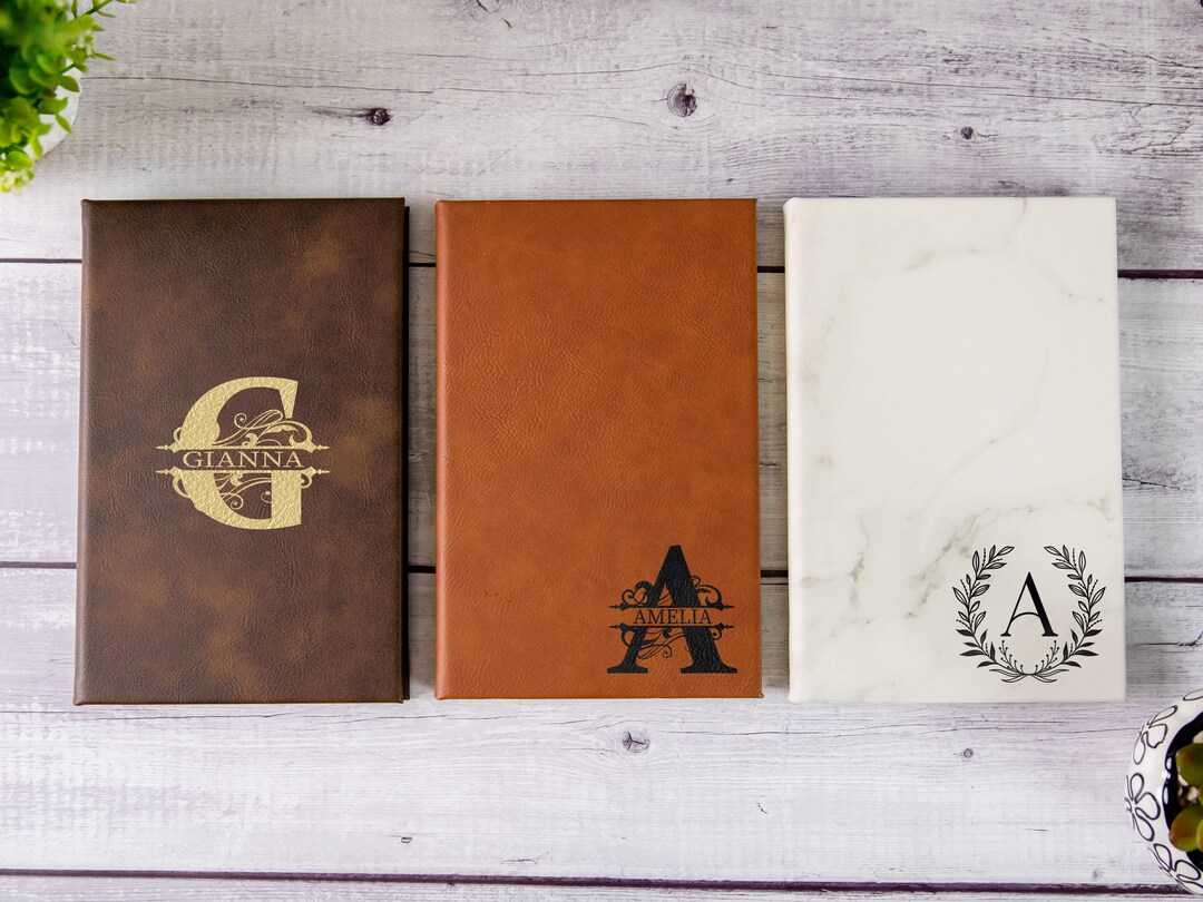 Personalized Engraved Leather Journal for Women, Personalized Prayer ...