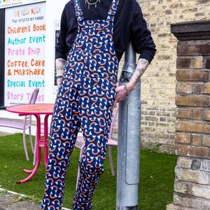 Run & Fly, Dungarees, Rainbow and Clouds Print, Unisex, Overalls ...