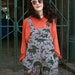 Run & Fly Dungarees Dinosaur Print Grey Unisex Overalls - Etsy