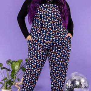 Run & Fly, Dungarees, Rainbow and Clouds Print, Unisex, Overalls ...