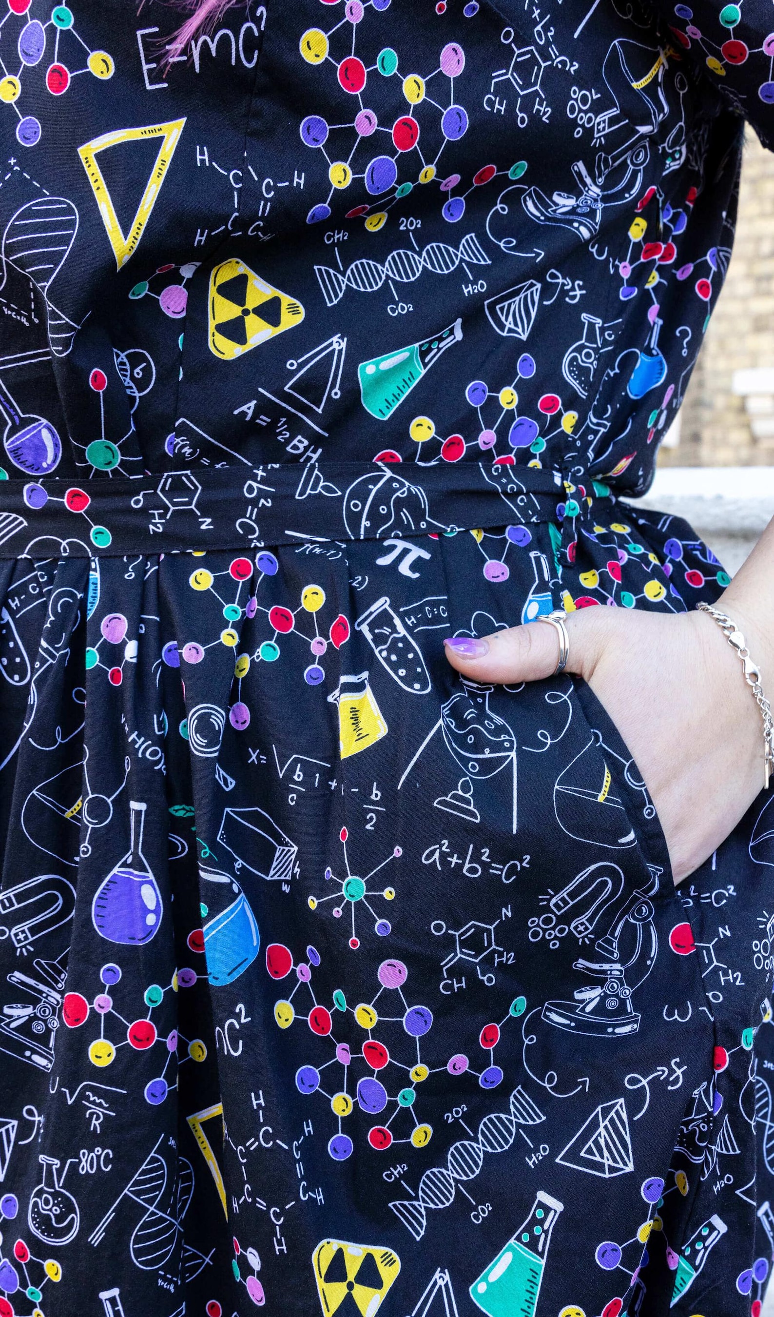Inspired Retro, Science, Scientist, Tea Dress, Womenwear, Run & Fly - Etsy
