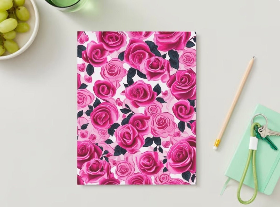 Floral Digital Download, Flower PNG, Digital Cardstock Paper ...