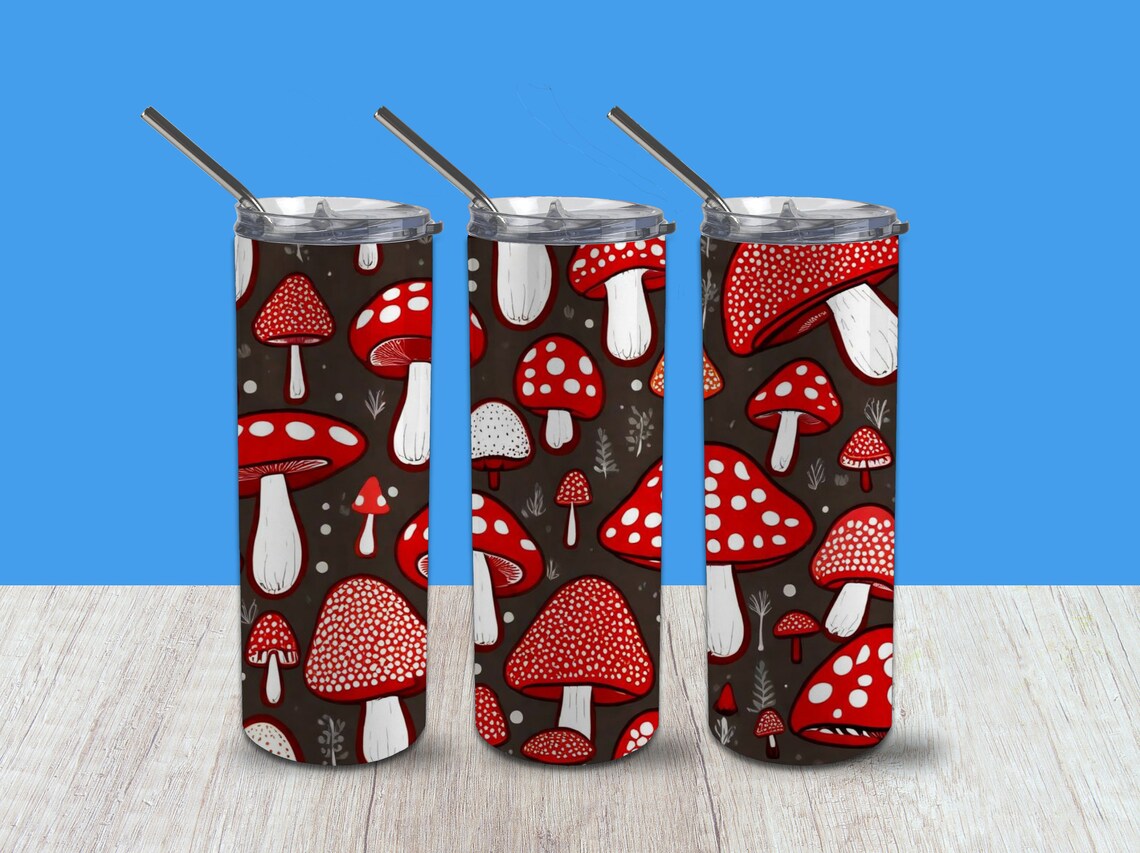 Mushroom Digital Download, Mushroom PNG, Digital Cardstock Paper ...