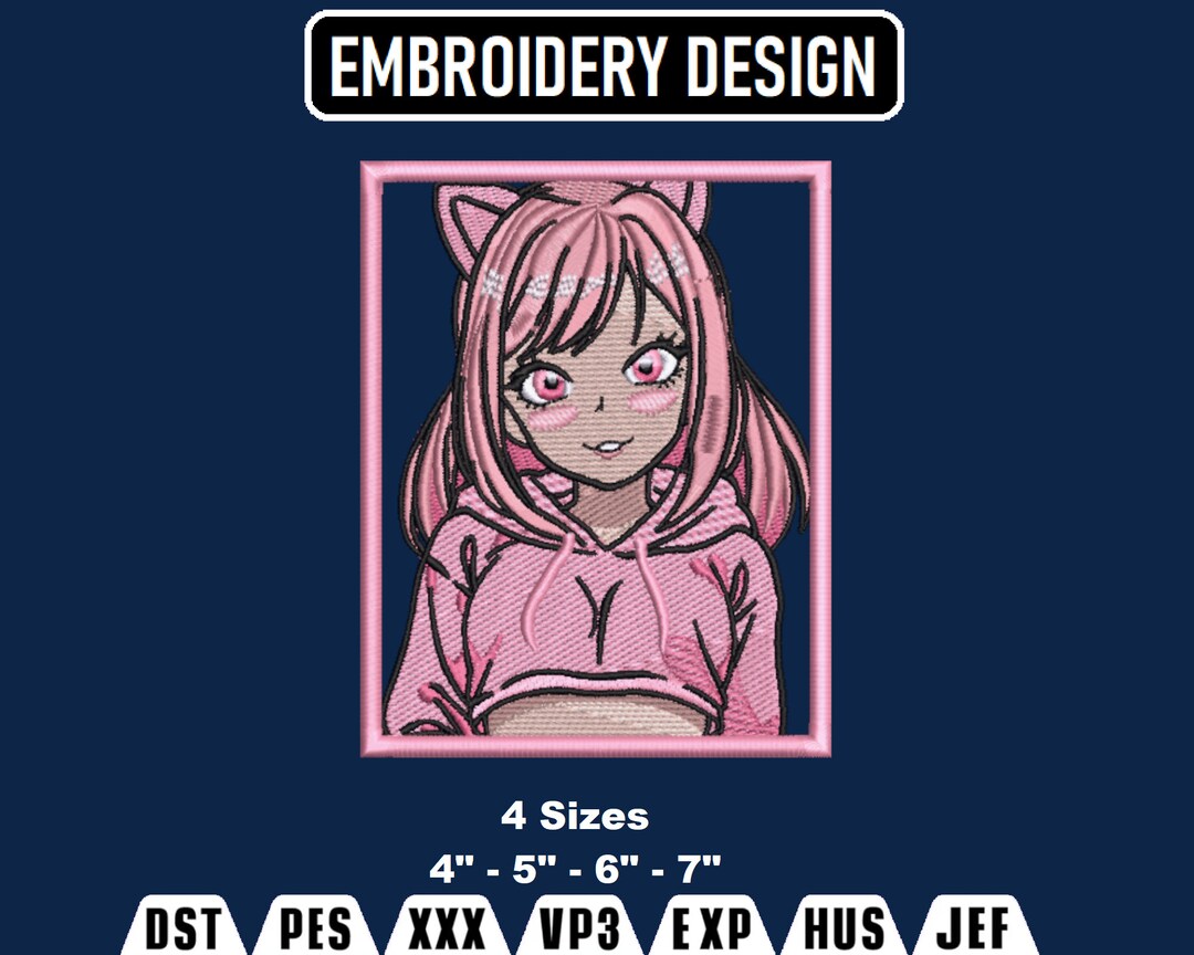 Anime Embroidery Designs, Video Game Inspired Embroidery Designs ...
