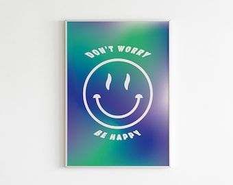 Don't Worry Be Happy - Etsy