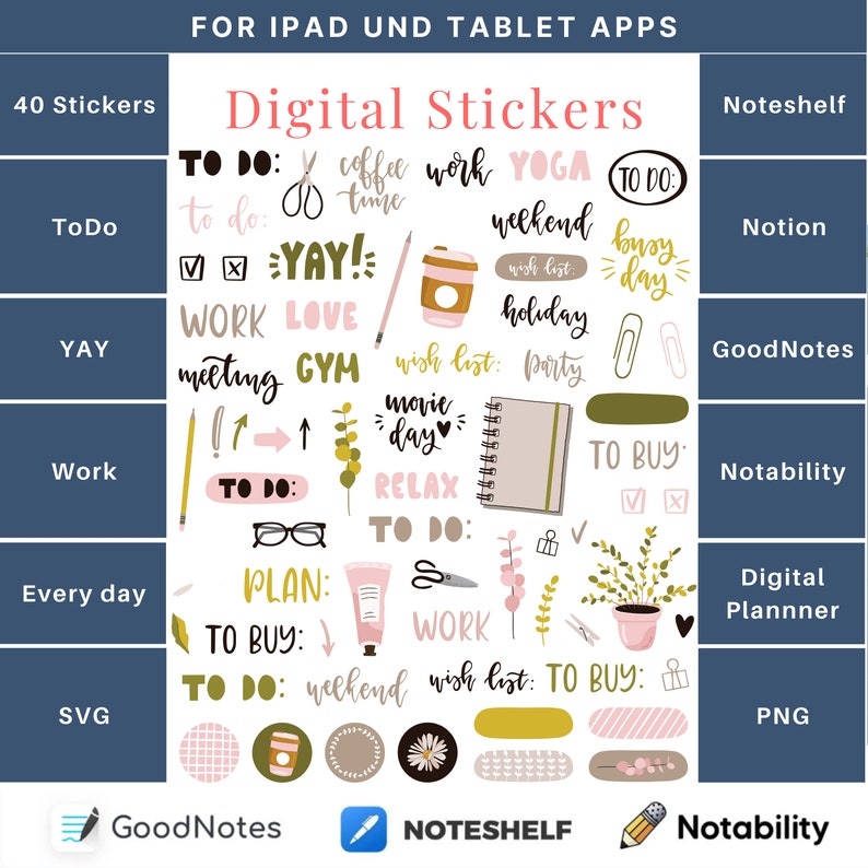 2023 Neurodivergent Versatile Adhd Friendly Digital Planner DATED ...