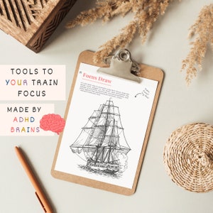 NEURODIVERGENT BLOCK Planner - Printable and Digital ADHD Journal for Self-care and Memorizing ...