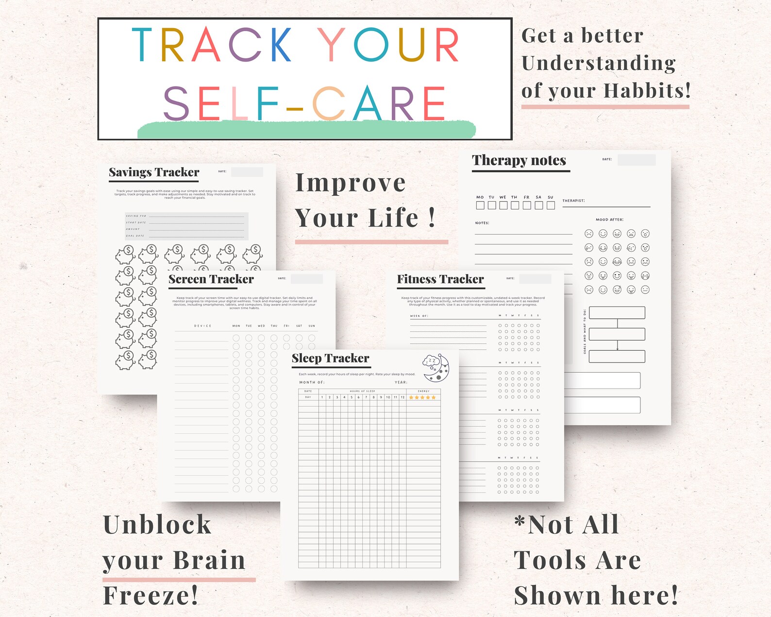 Neurodiverse Planner - Printable Only Version, Classic ADHD Journal for ...