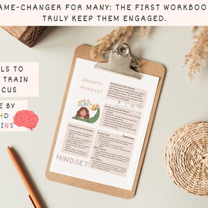 Tree of Growth Workbook - A Personalized ADHD Journal for Emotional ...