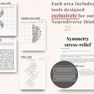 Neurodiverse Planner - Printable Only Version, Classic ADHD Journal for ...