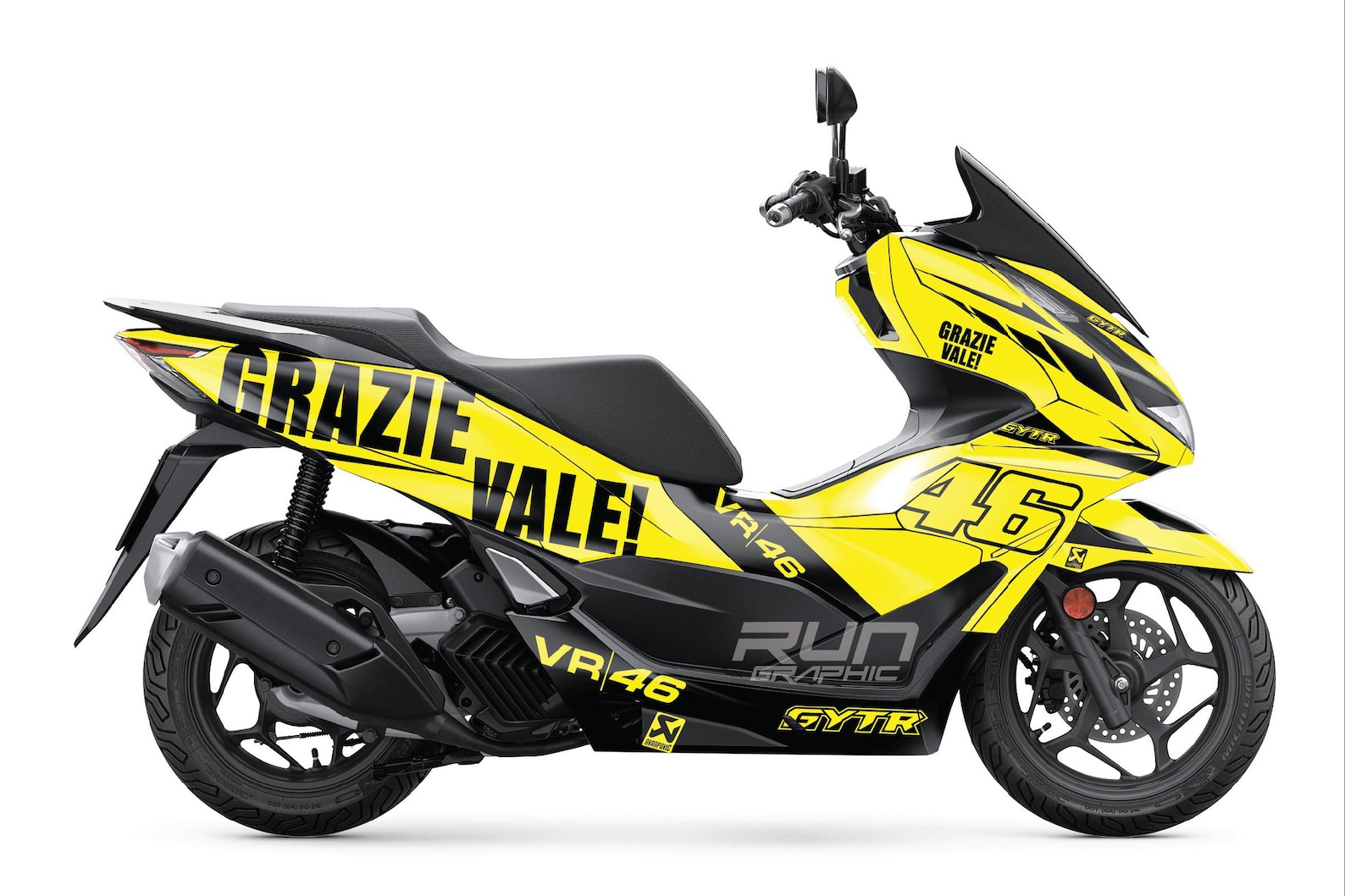 Honda PCX 125 Grazie Vale Decal Kit: Custom Graphics, High-adhesive - Etsy