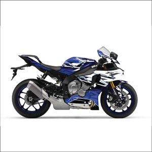 Custom Yamaha YZF R1 Race Graphic Kit 2015-2019 Graphic Kit - High ...