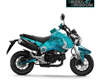 Honda Grom 125 MSX 2013-2016 Orange Theme Decal Sticker Kit - Etsy