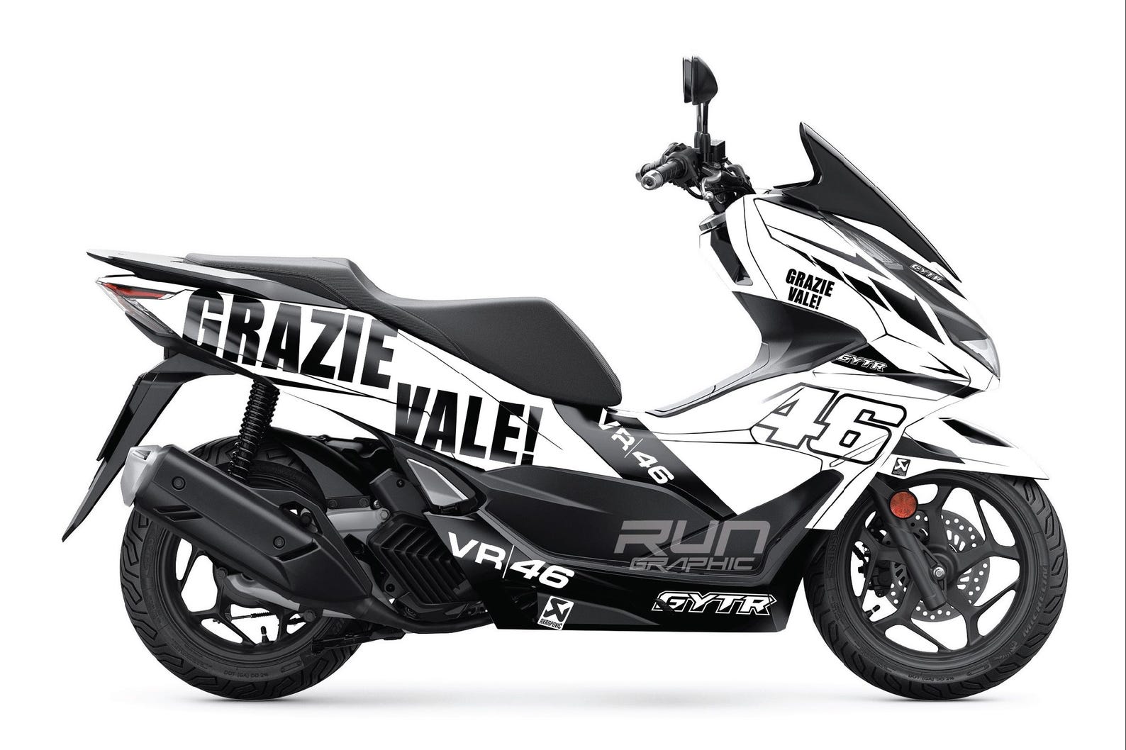 Honda PCX 125 Grazie Vale Decal Kit: Custom Graphics, High-adhesive - Etsy