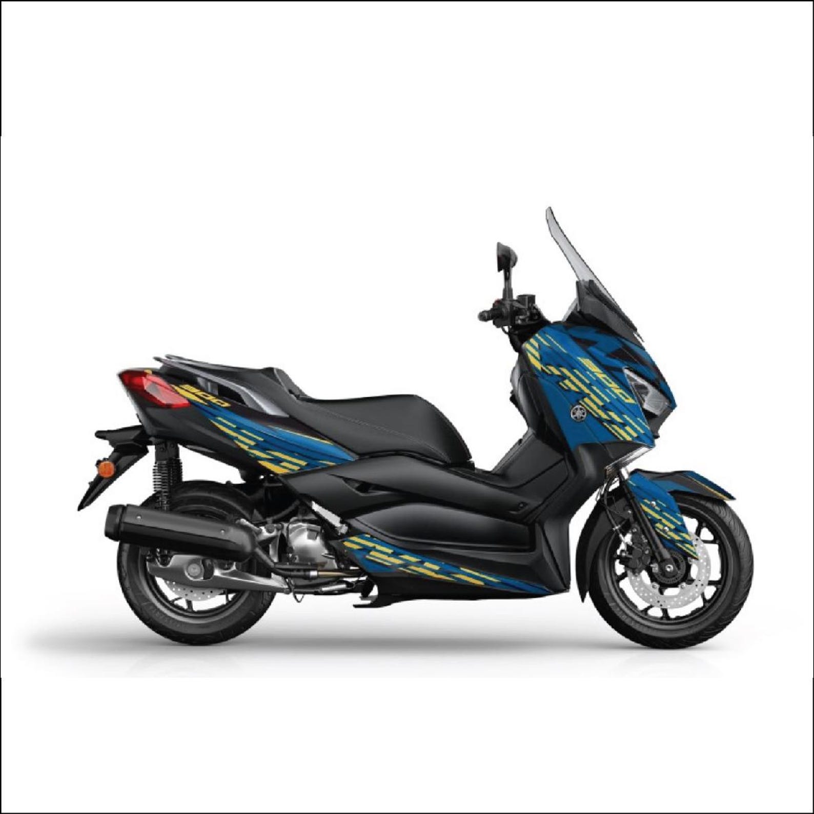 Custom Yamaha XMAX 2018-2020 250/300 Graphic Kit - High-quality Decals ...