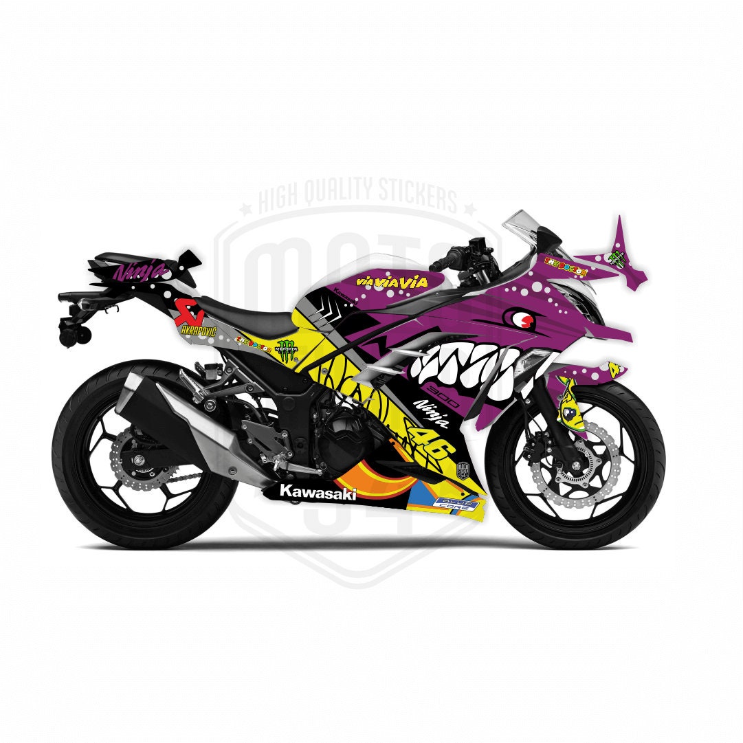 Kawasaki Ninja 250r Purple