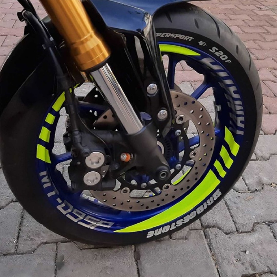 Yamaha MT09 Wheel Rim Tape, High-quality Reflective Tape for Safe ...